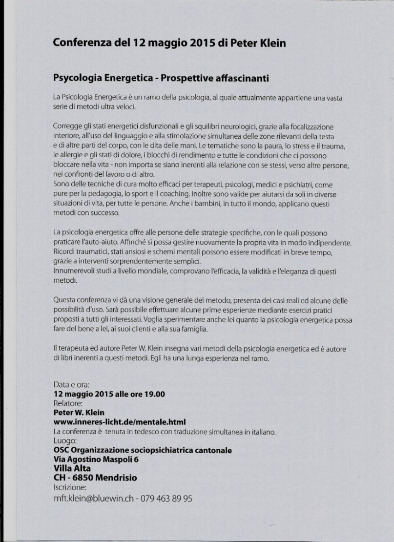 Therapia Spazio Mentale MFT; ETT